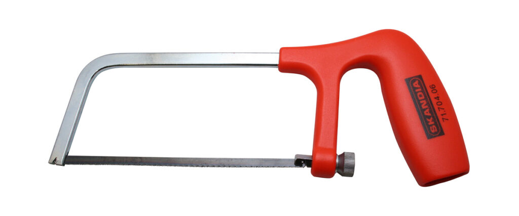 Deze Skandia metaalzaagbeugel, junior model met comfortabele ...