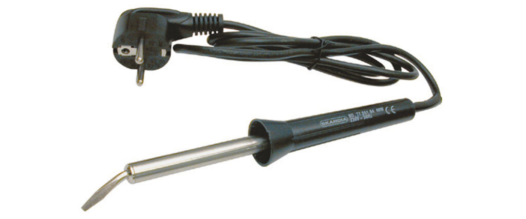 Deze Skandia soldeerbout met een vermogen van 30 watt is geschikt voor ...